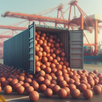 Unlocking Imagination: AI's Take on Basketball-Laden Containers ...