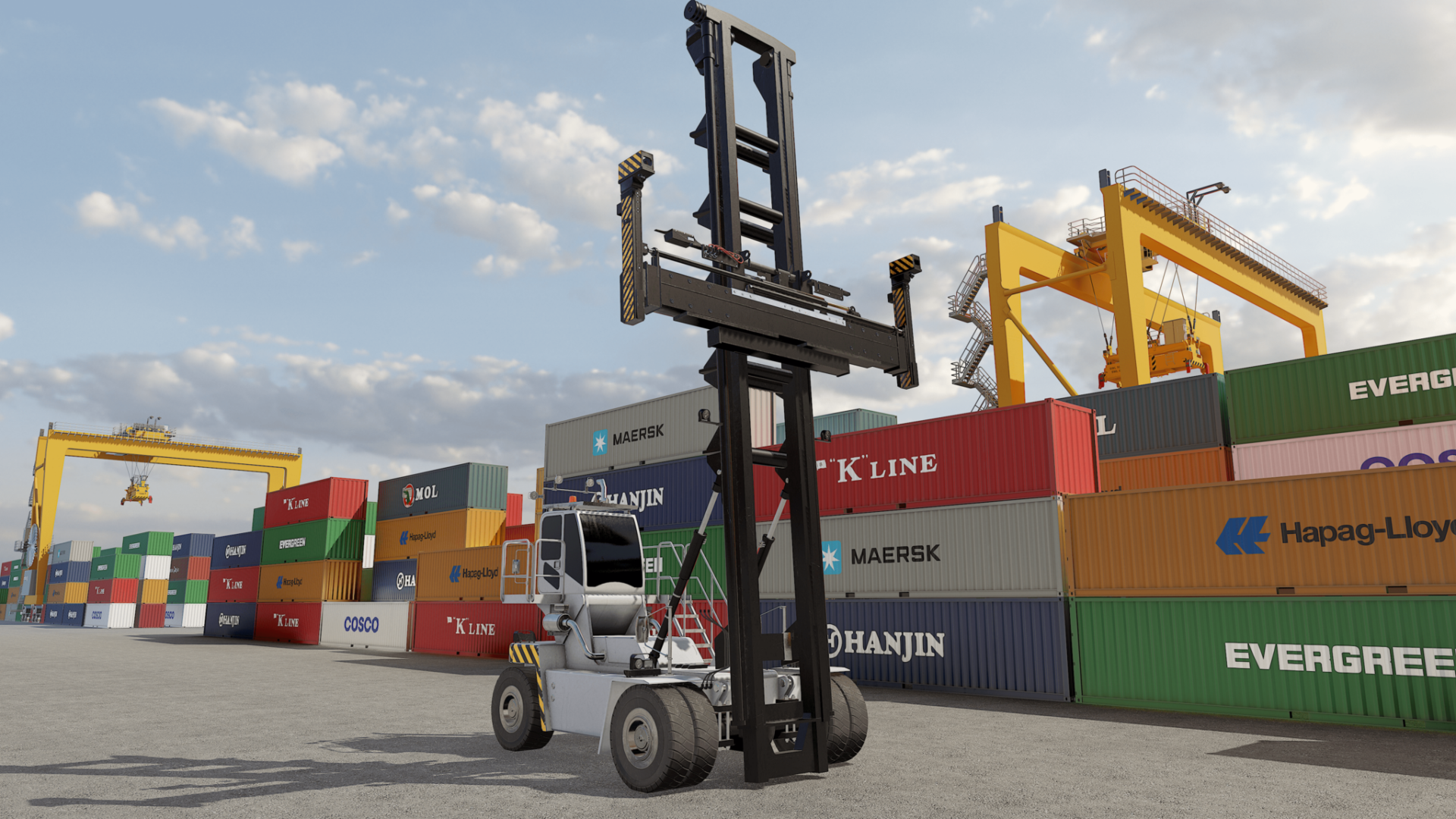 CM Labs Simulations launches training solution for double-empty container handlers - Container News