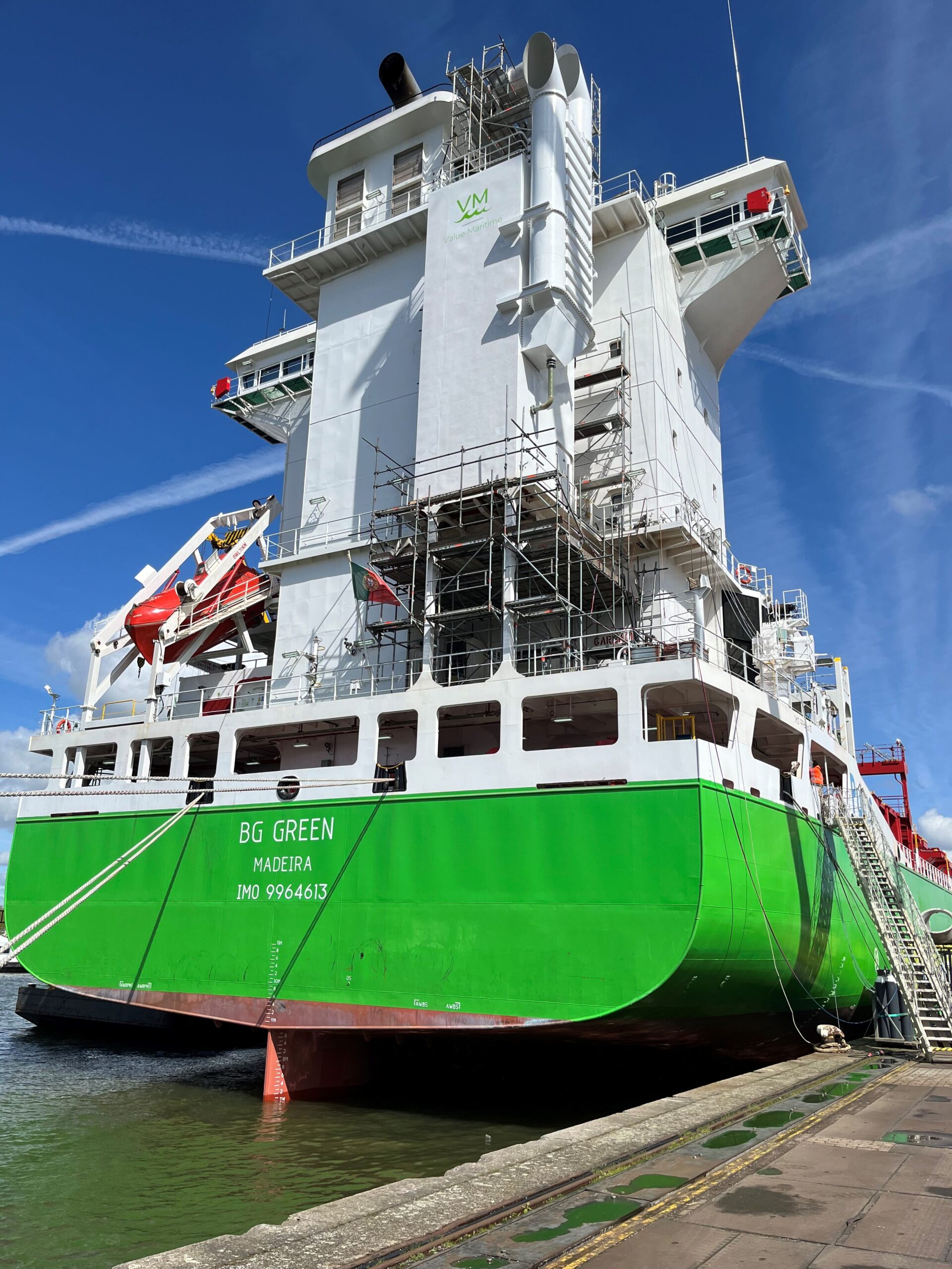 BG Freight Line unveils new green vessels - Container News