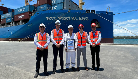 Visayas Container Terminal welcomes inaugural CPX6 service call ...