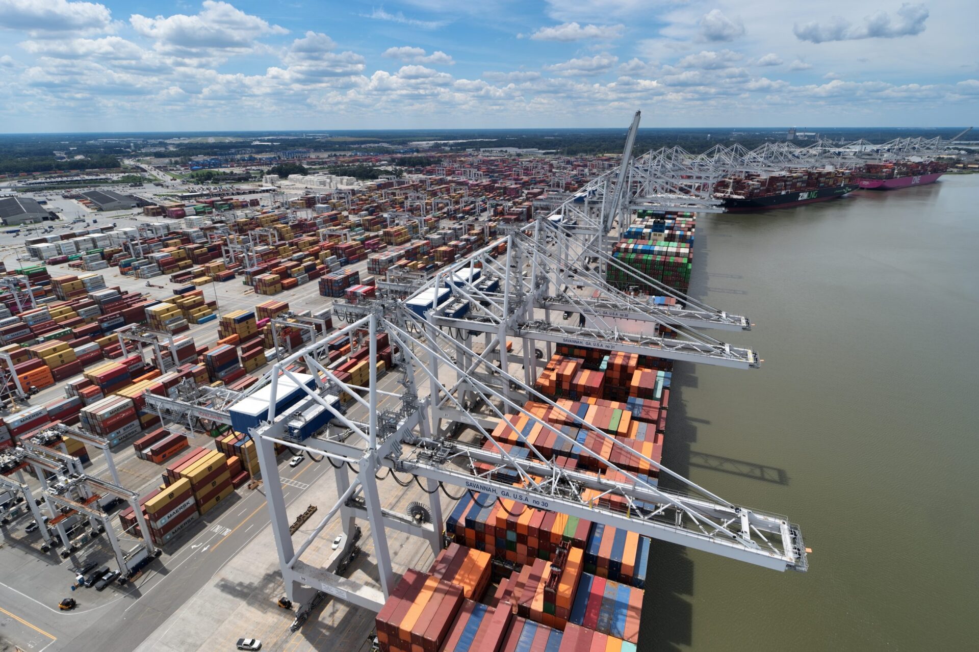 Georgia Ports sees container decline, amid record RoRo volumes - Container News