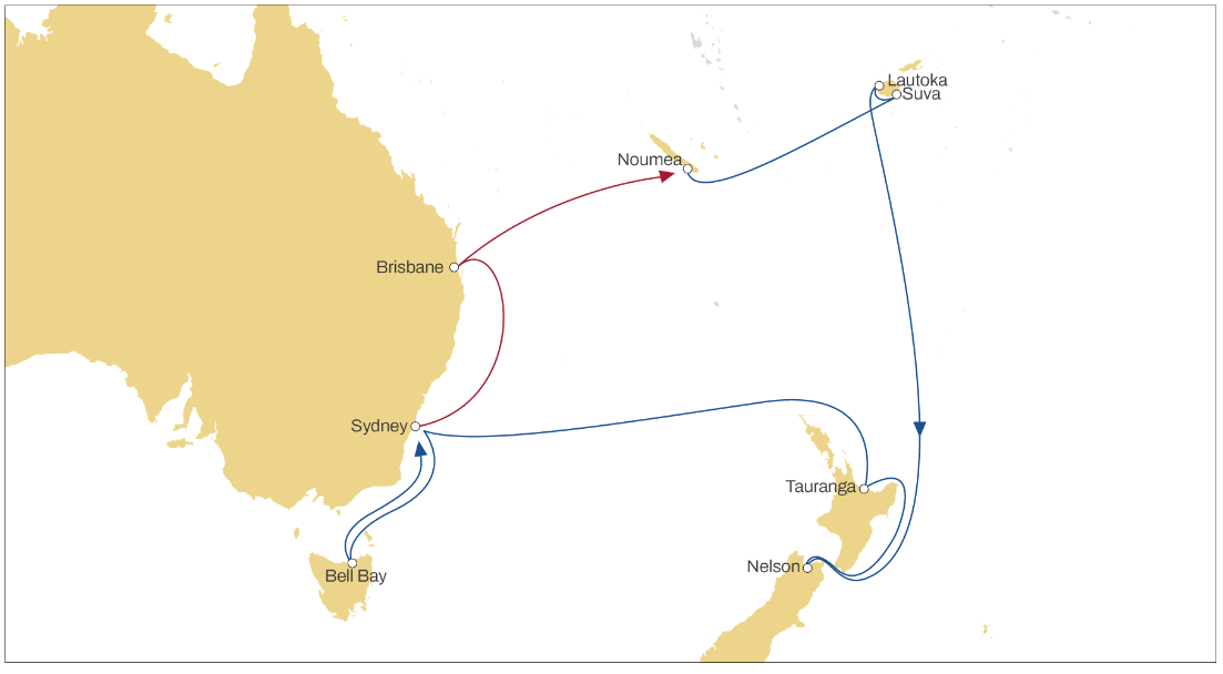 MSC reorganizes its Asia-Oceania service network - Container News