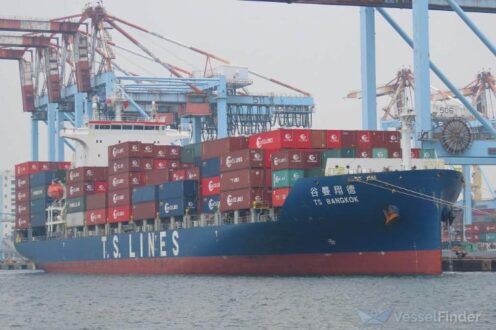 T.S. Lines withdraws vessel from Transpacific service - Container News