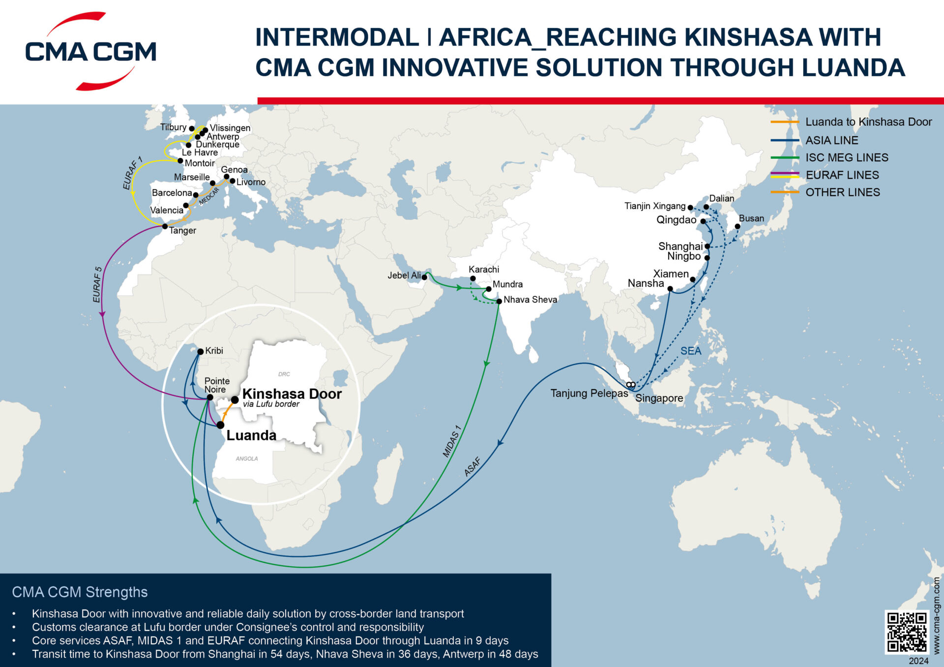 CMA CGM strengthens logistics coverage in Congo - Container News