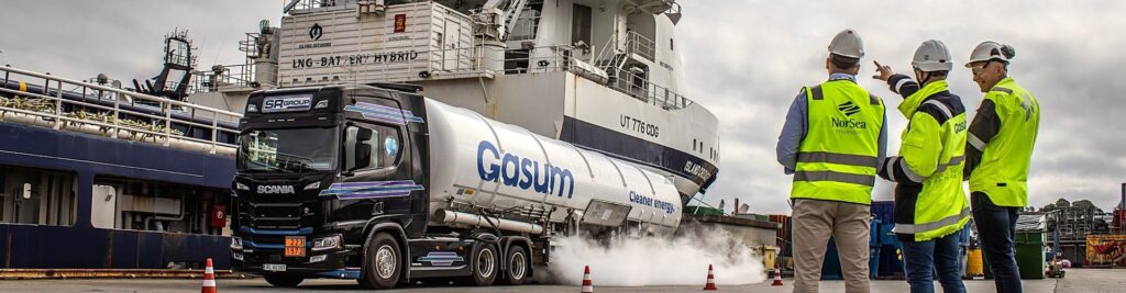 Gasum fuels Equinor's platform supply vessel with bio-LNG - Container News