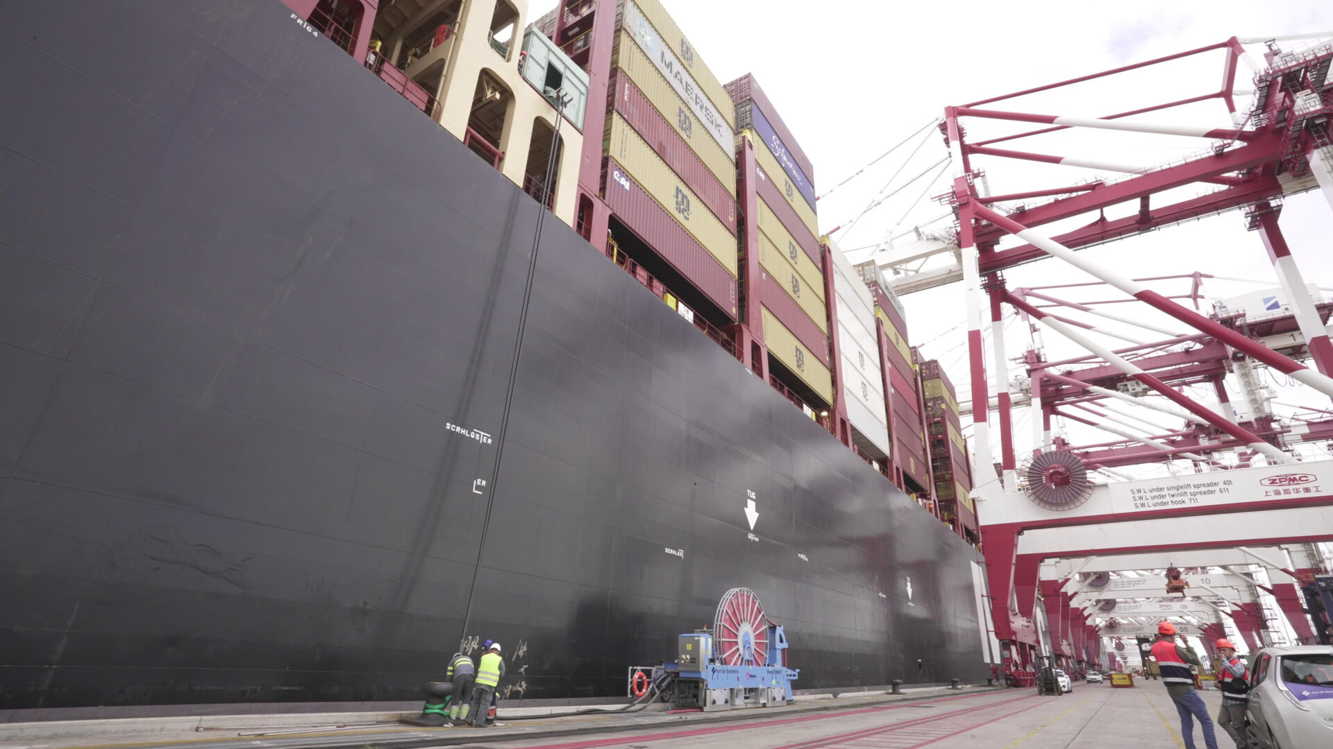New OPS system at Barcelona container terminal allows first emission ...