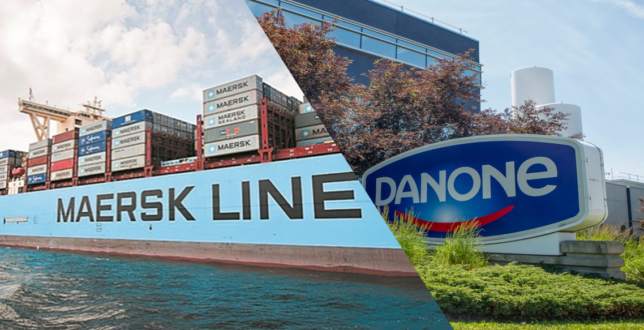 Maersk and Danone team up to cut logistics emissions - Container News