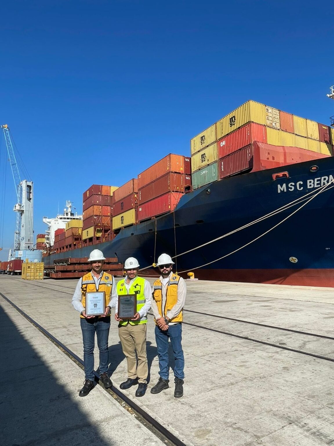 Mexican terminal celebrates historic arrival of MSC vessel - Container News
