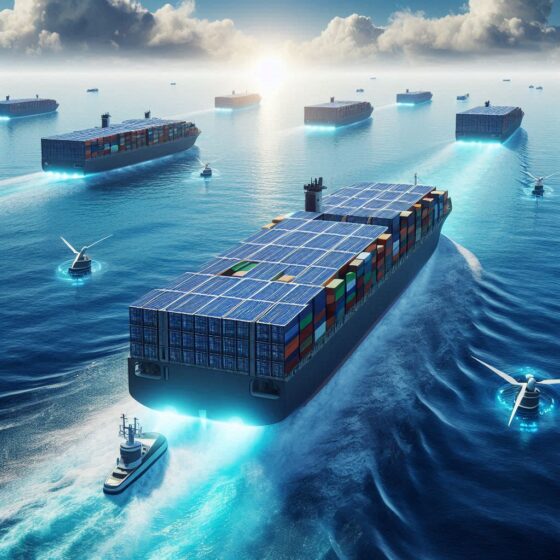 Navigating Tomorrow with Autonomous, Solar-Powered Container Ships ...