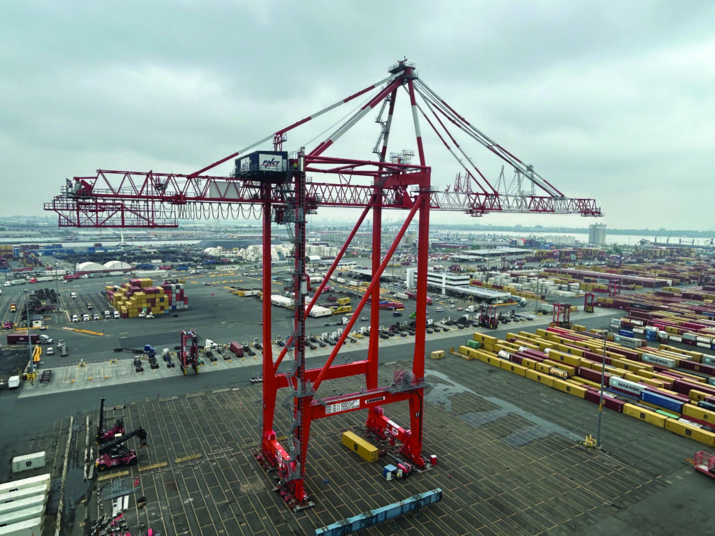 Liebherr delivers STS cranes to Port Newark Container Terminal ...