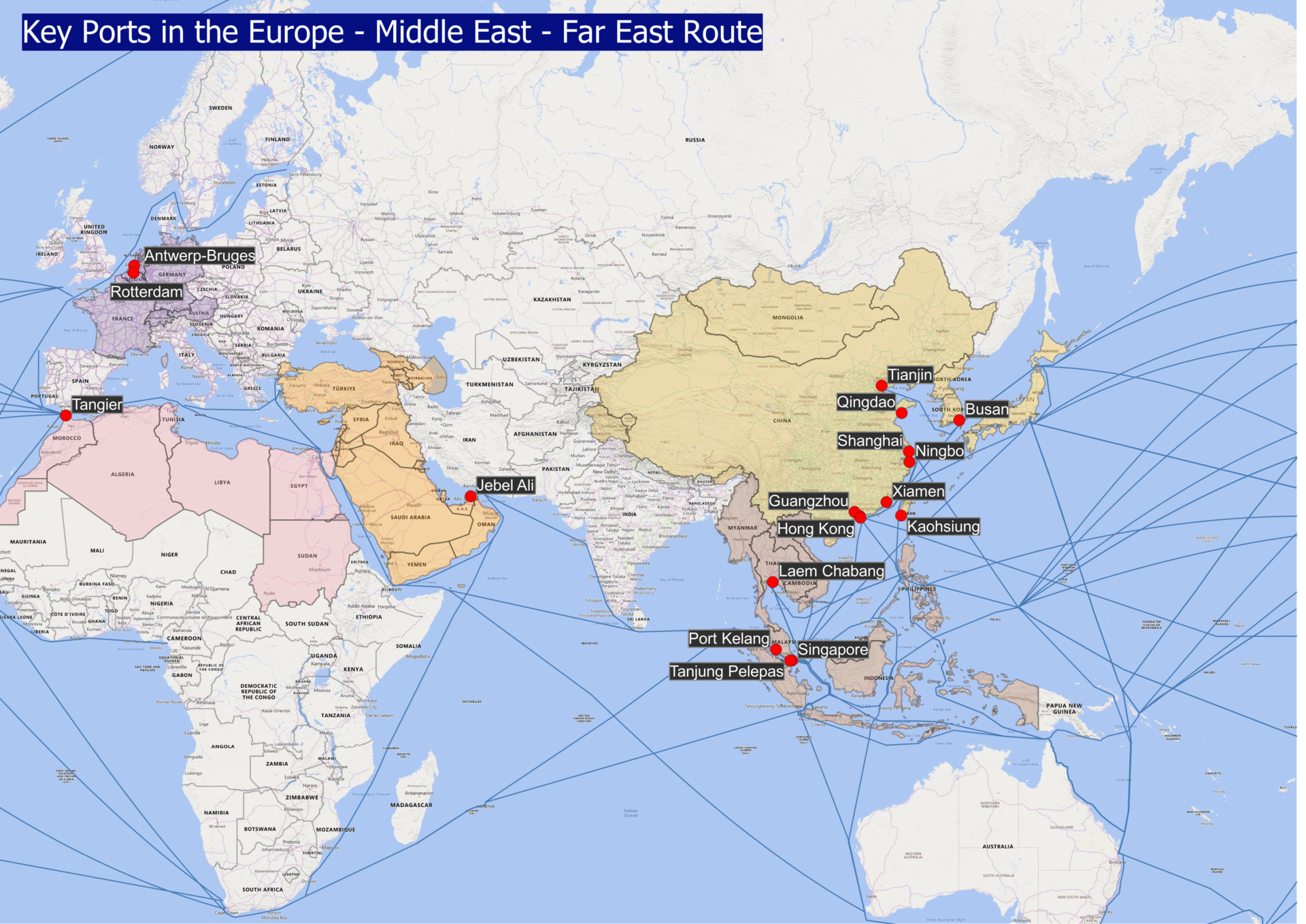 Trends in Global Maritime Trade: Shipping is being shifted towards Far ...
