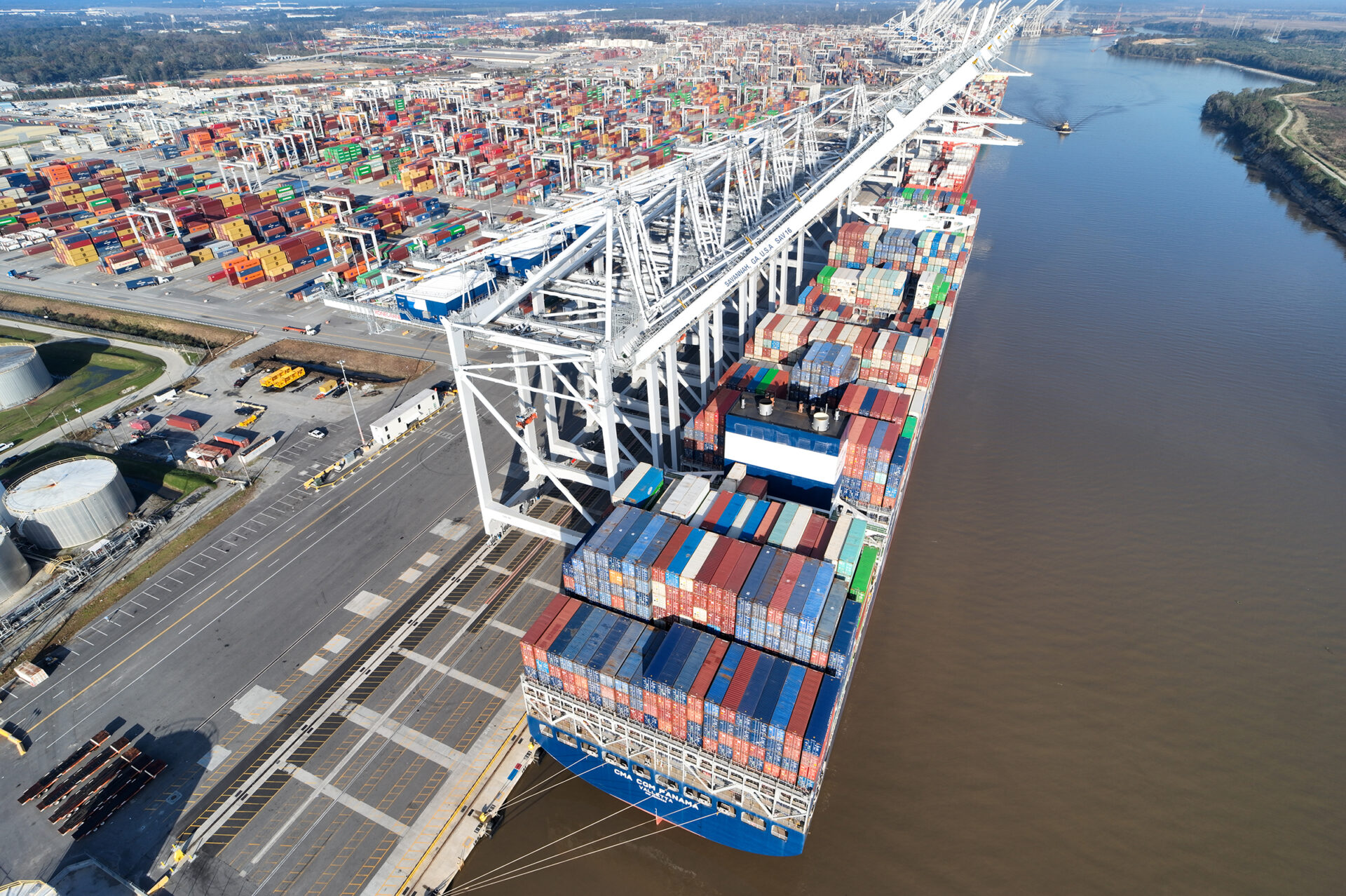 Georgia Ports Authority reports growth in container trade for 2025 ...