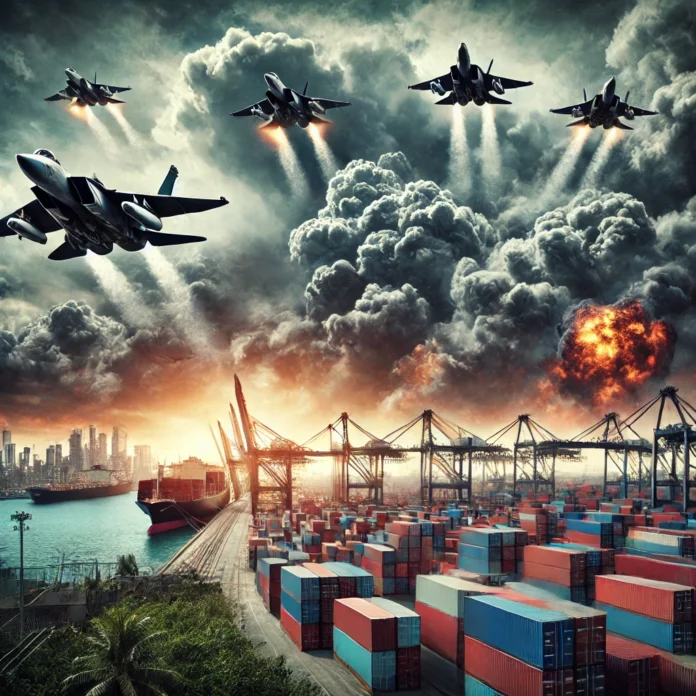 Israel strikes Houthi targets at Hodeidah port - Container News