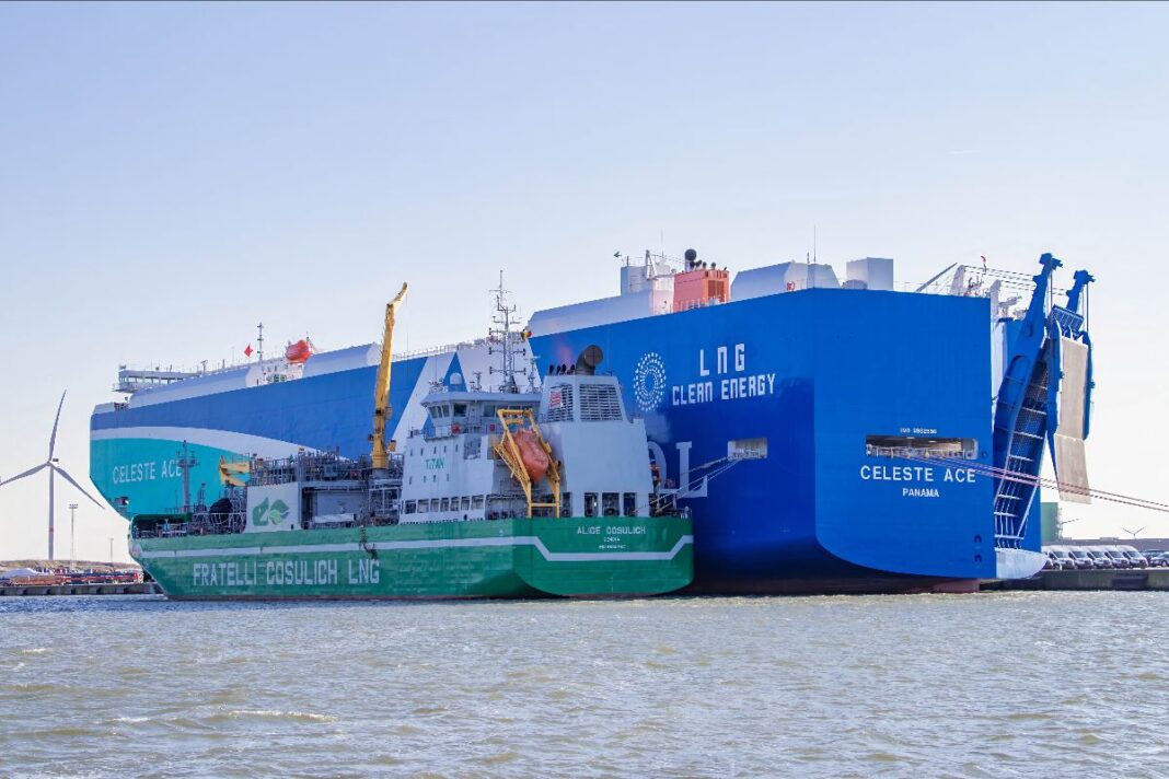 Titan conducts first bunkering for MOL under new contract - Container News