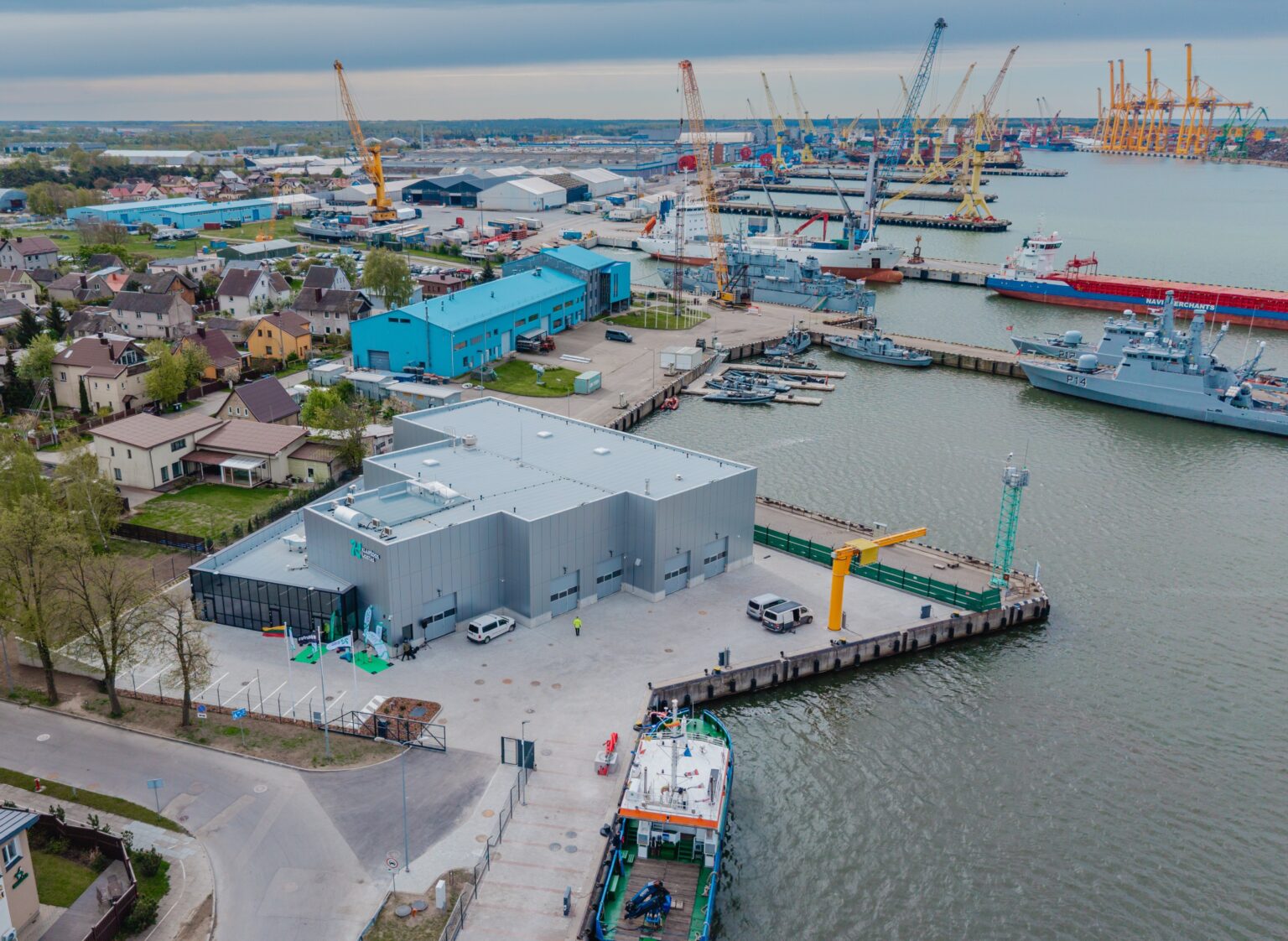 Port of Klaipeda establishes new fleet base - Container News