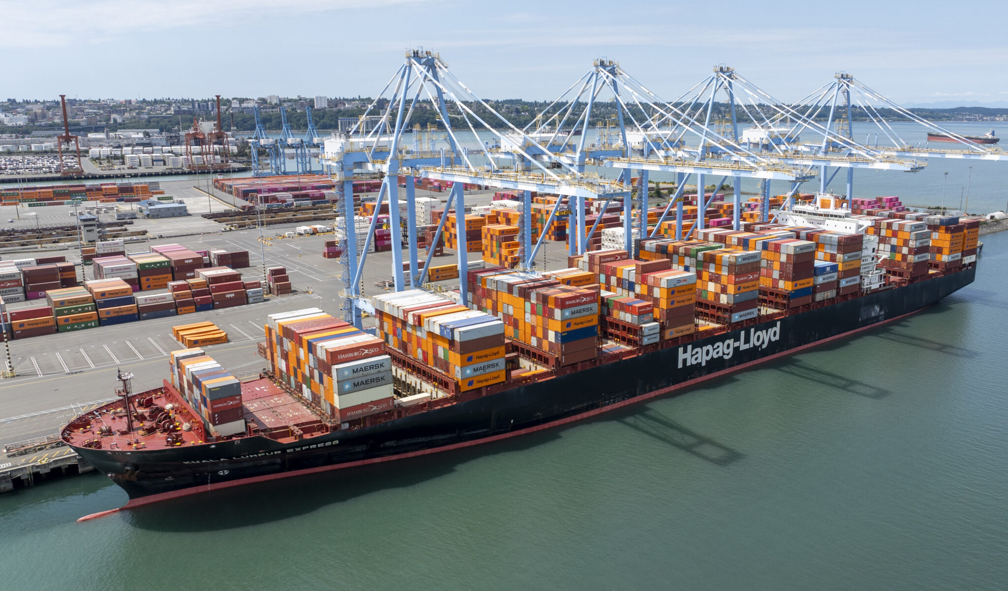 NWSA debuts shore power at Tacoma’s Husky Terminal - Container News
