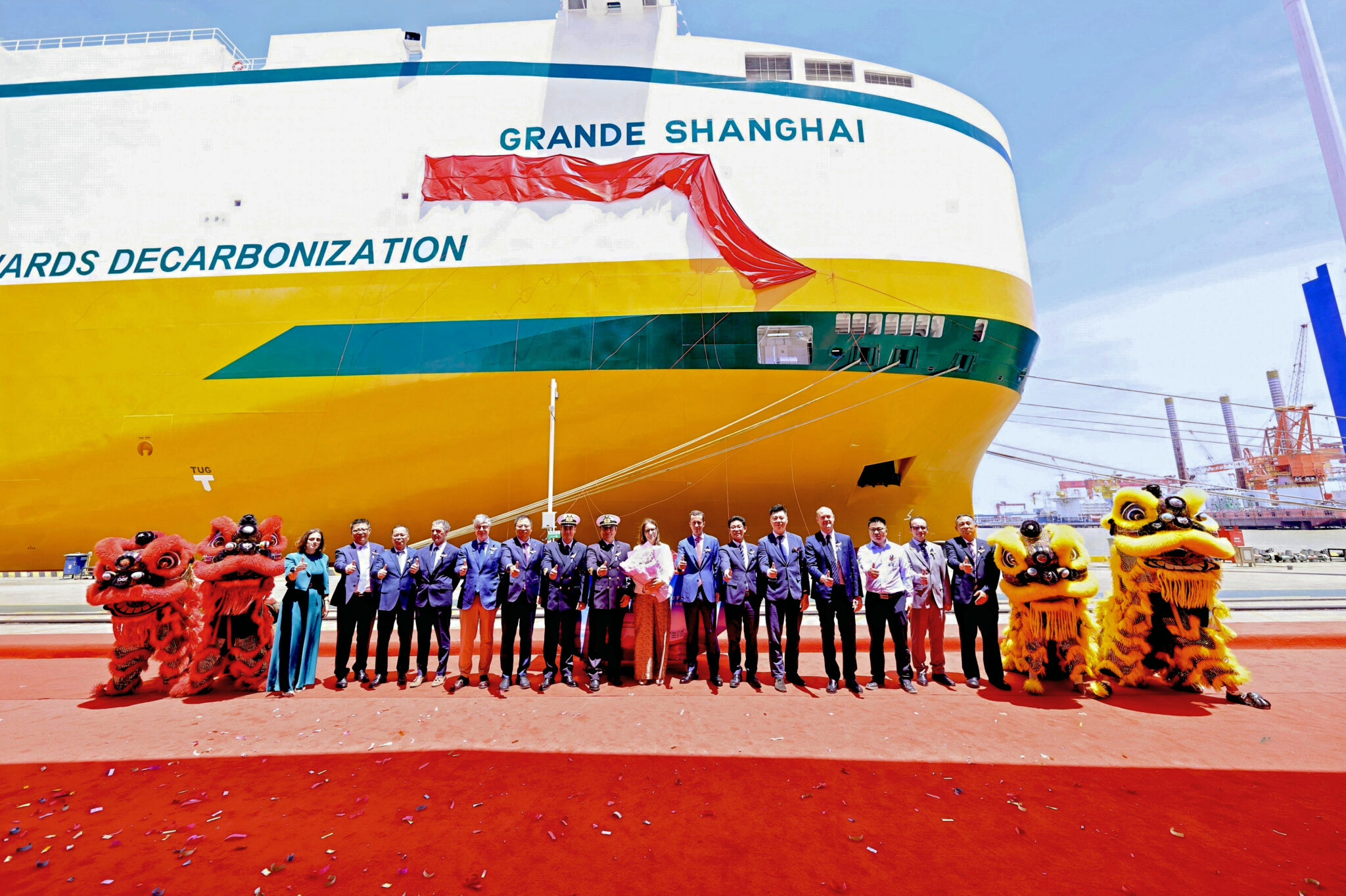 Grimaldi's first ammonia-ready car carrier - Container News