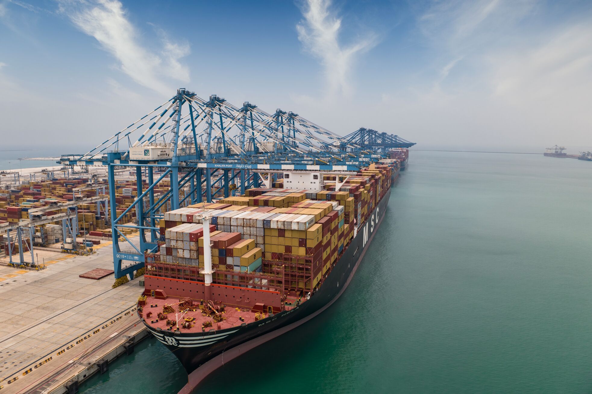 AD Ports, Emirates Food ink 50-year deal at Khalifa Port - Container News