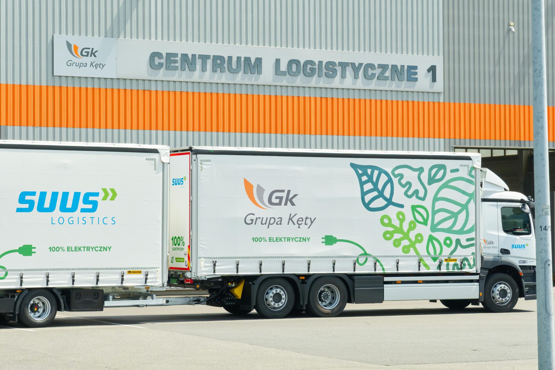 SUUS and Grupa Kęty launch electric truck route - Container News