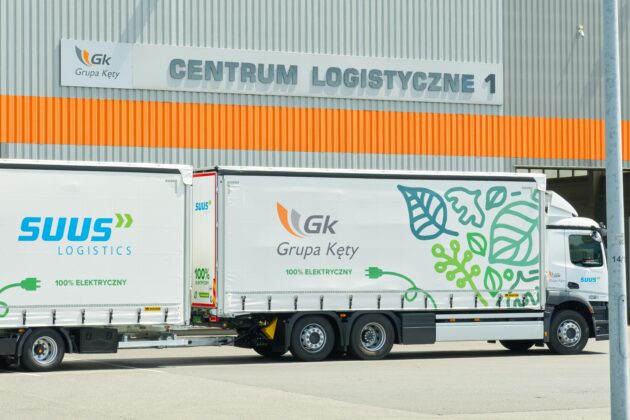 SUUS and Grupa Kęty launch electric truck route - Container News