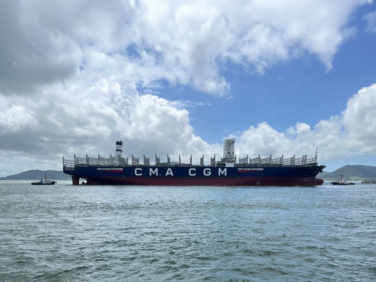 CMA CGM takes delivery of fifth dual-fuel methanol vessel - Container News