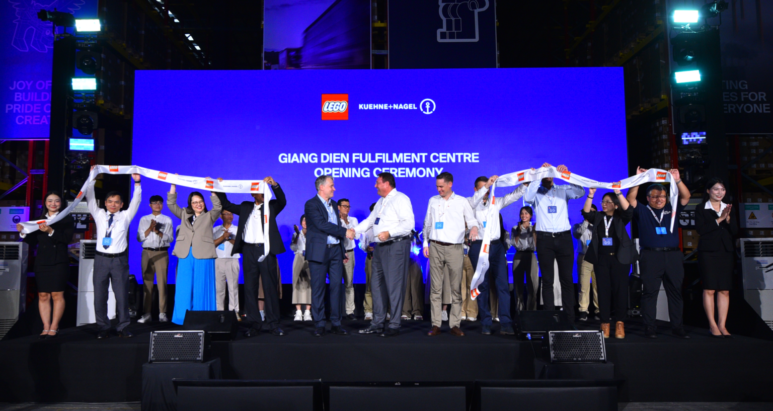 LEGO and Kuehne+Nagel open Vietnam Distribution Centre - Container News