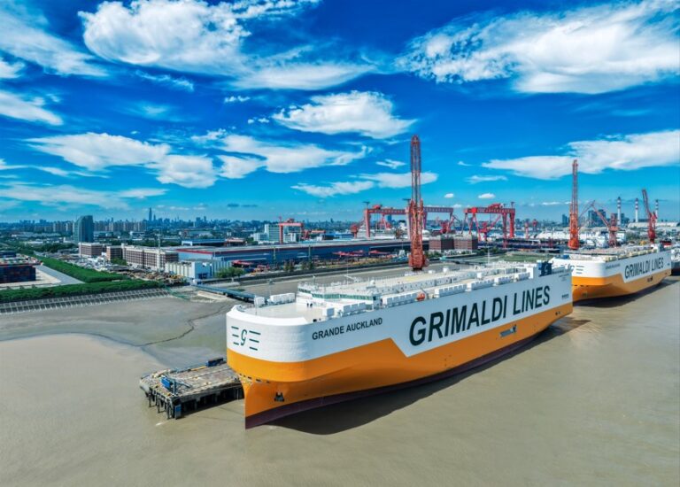 Grande Auckland: Grimaldi’s new ammonia-ready car carrier - Container News