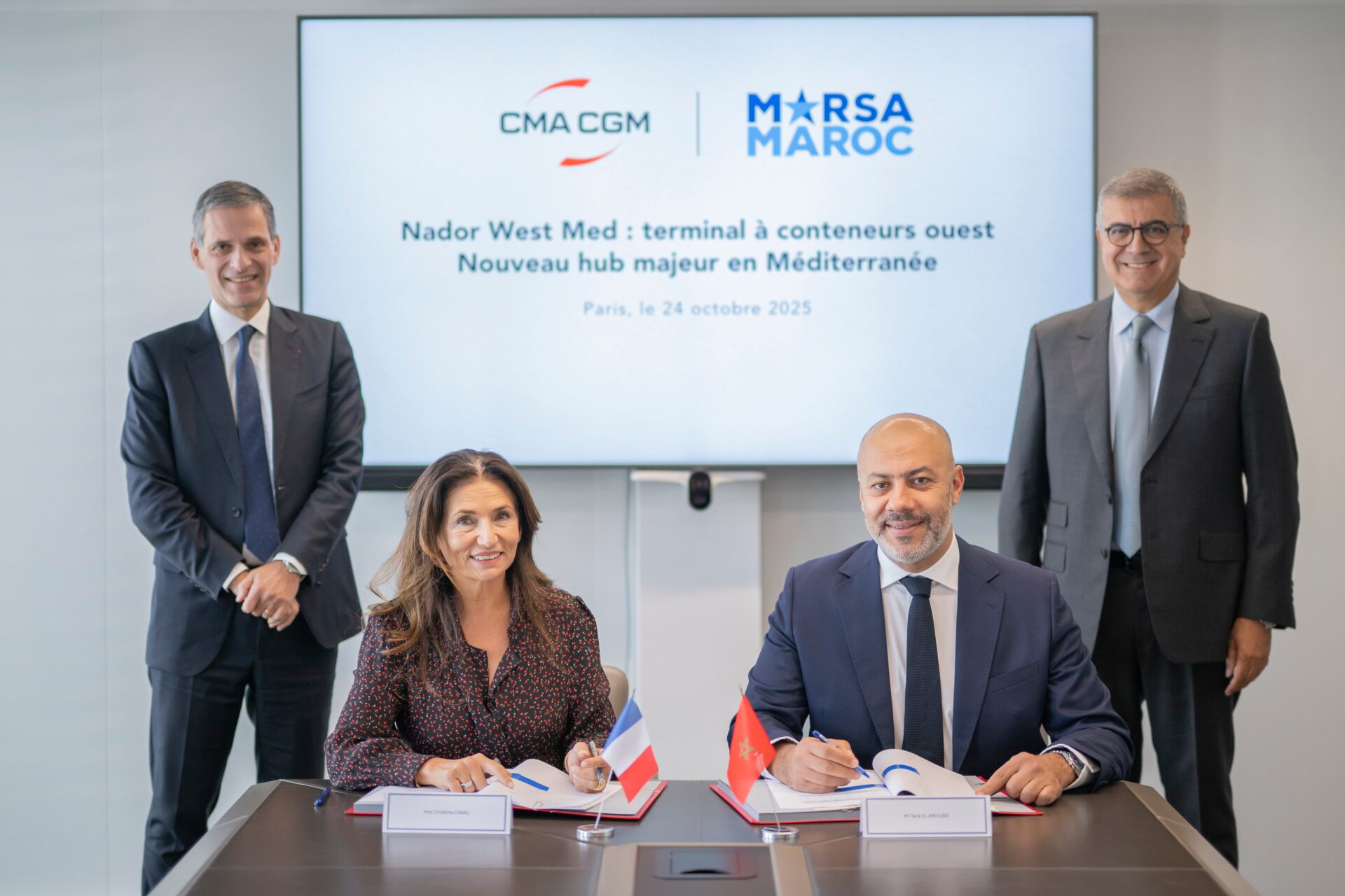 Marsa Maroc and CMA CGM partner to operate Nador West Med Container ...