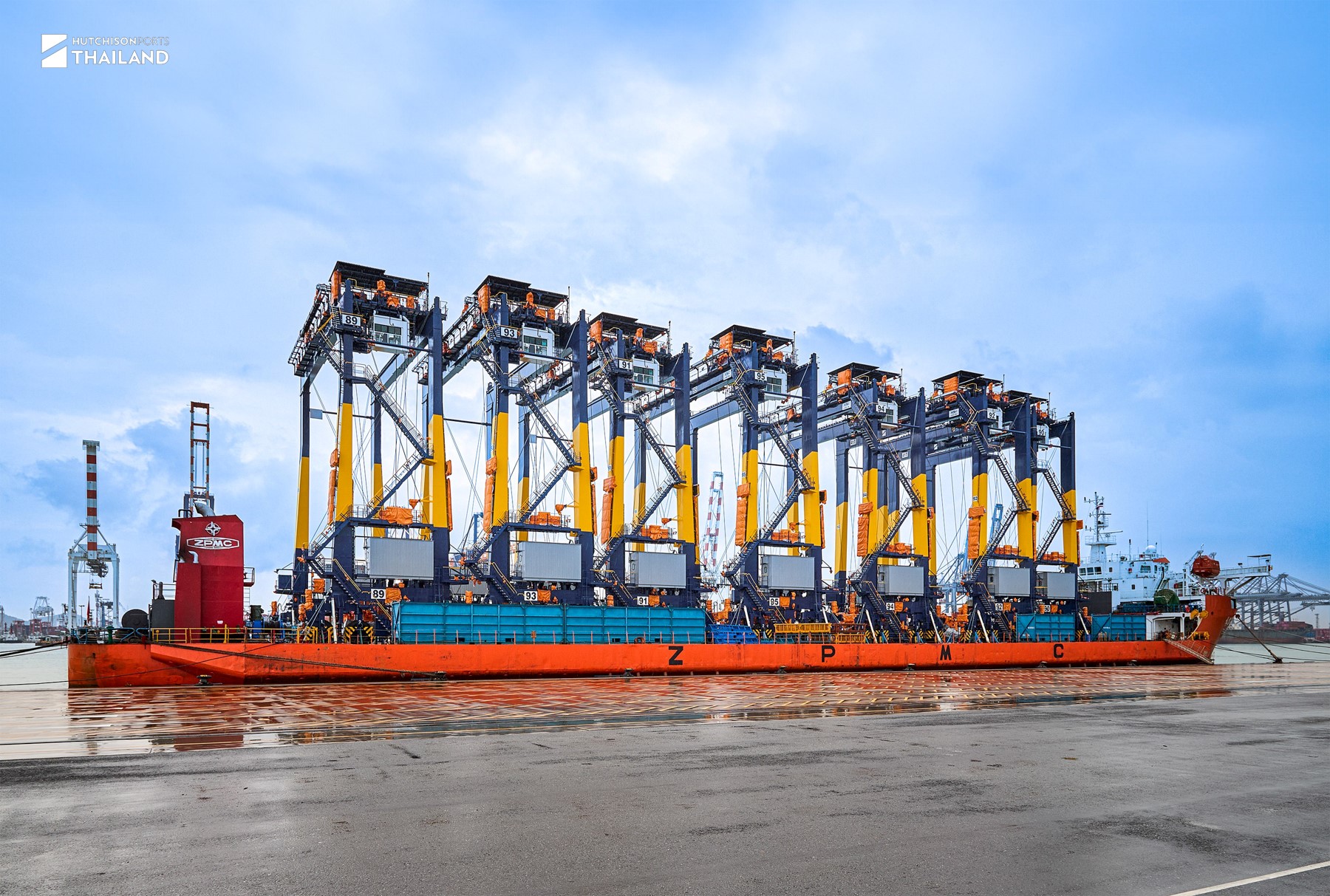 Hutchison Ports Thailand adds seven new remote-controlled cranes ...