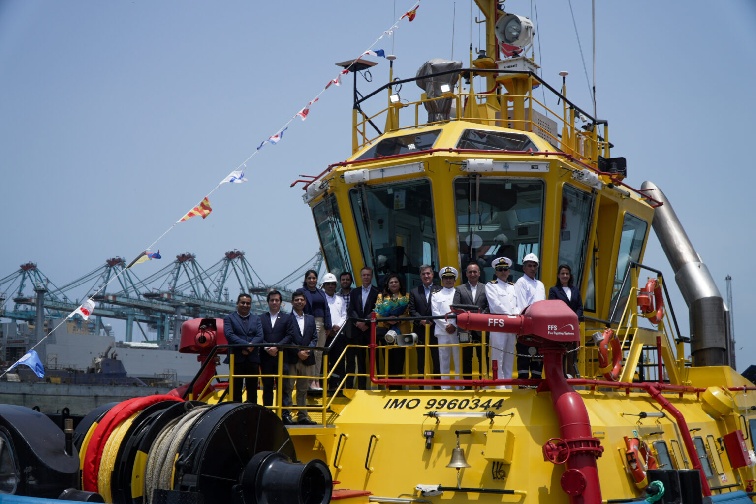 SAAM Towage Peru welcomes Tug Charrán - Container News