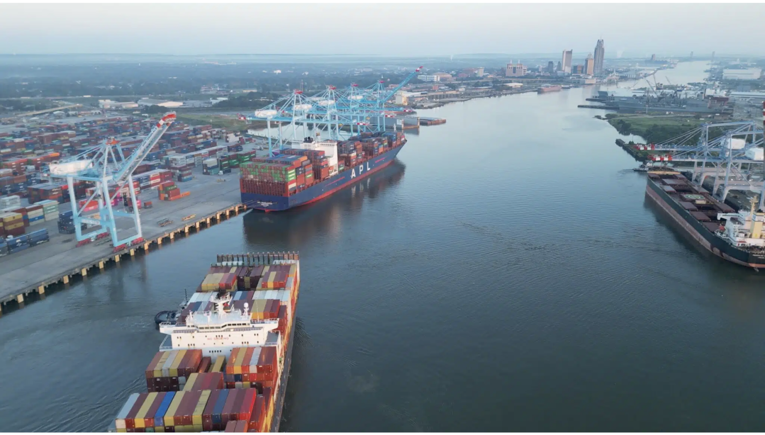 Alabama Port achieves 50-foot channel milestone - Container News