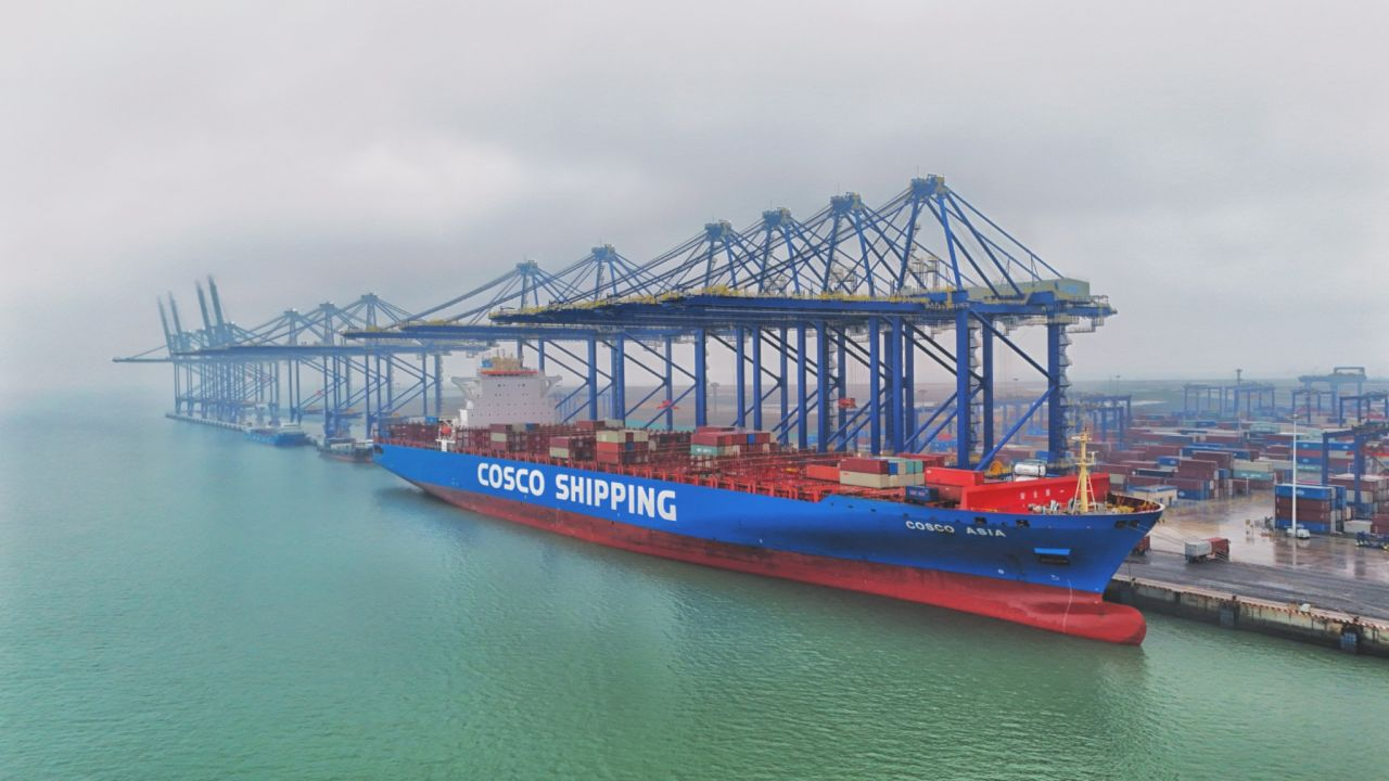 COSCO launches WSA3 service from Yangpu Port - Container News