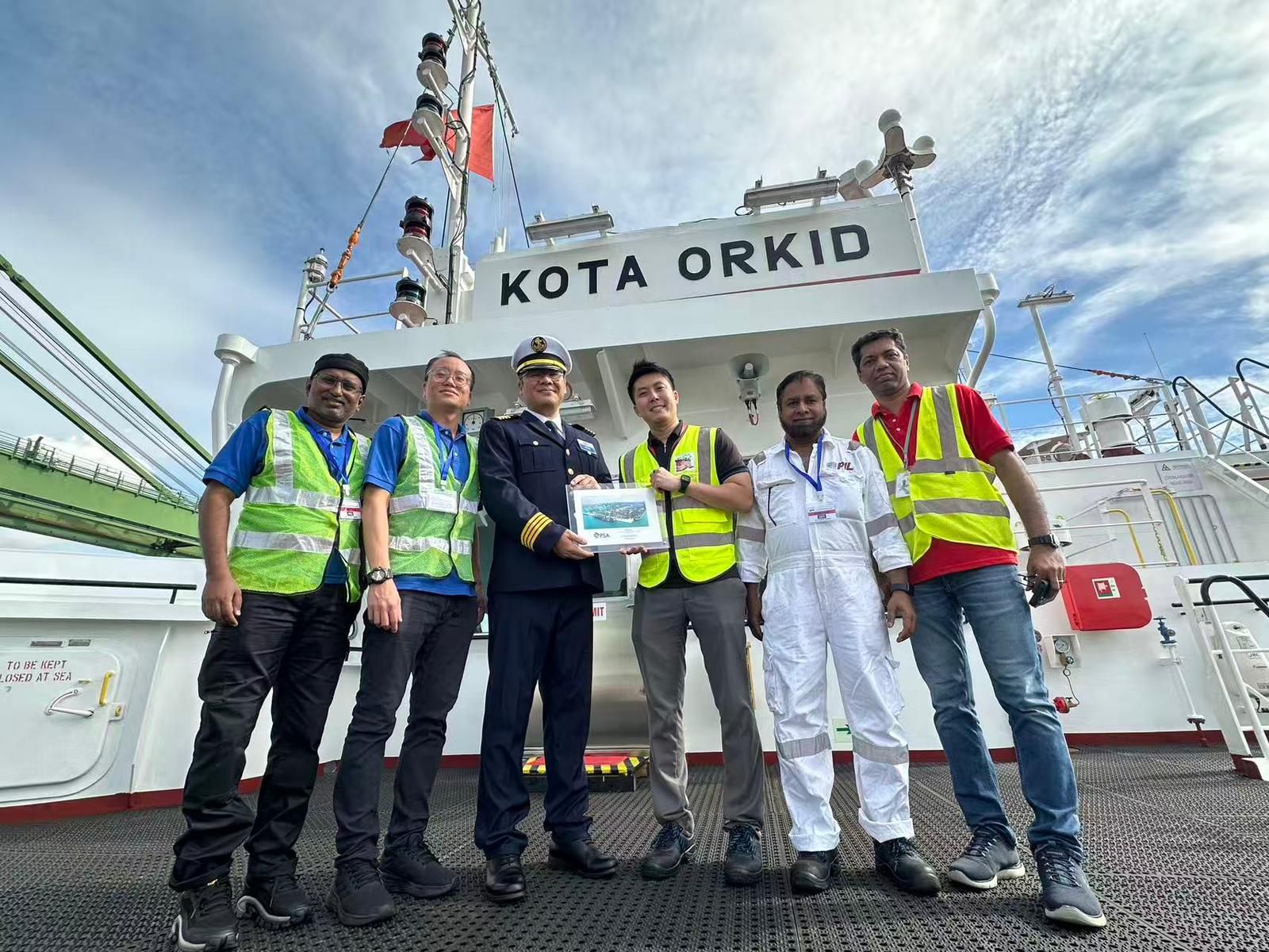 PIL’s Kota Orkid makes maiden call in Singapore - Container News