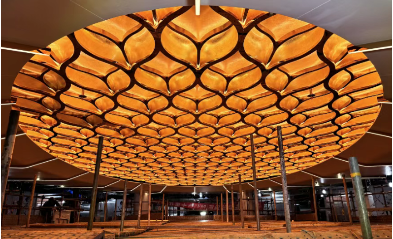 SWS completes H1509 atrium dome six months ahead of schedule ...