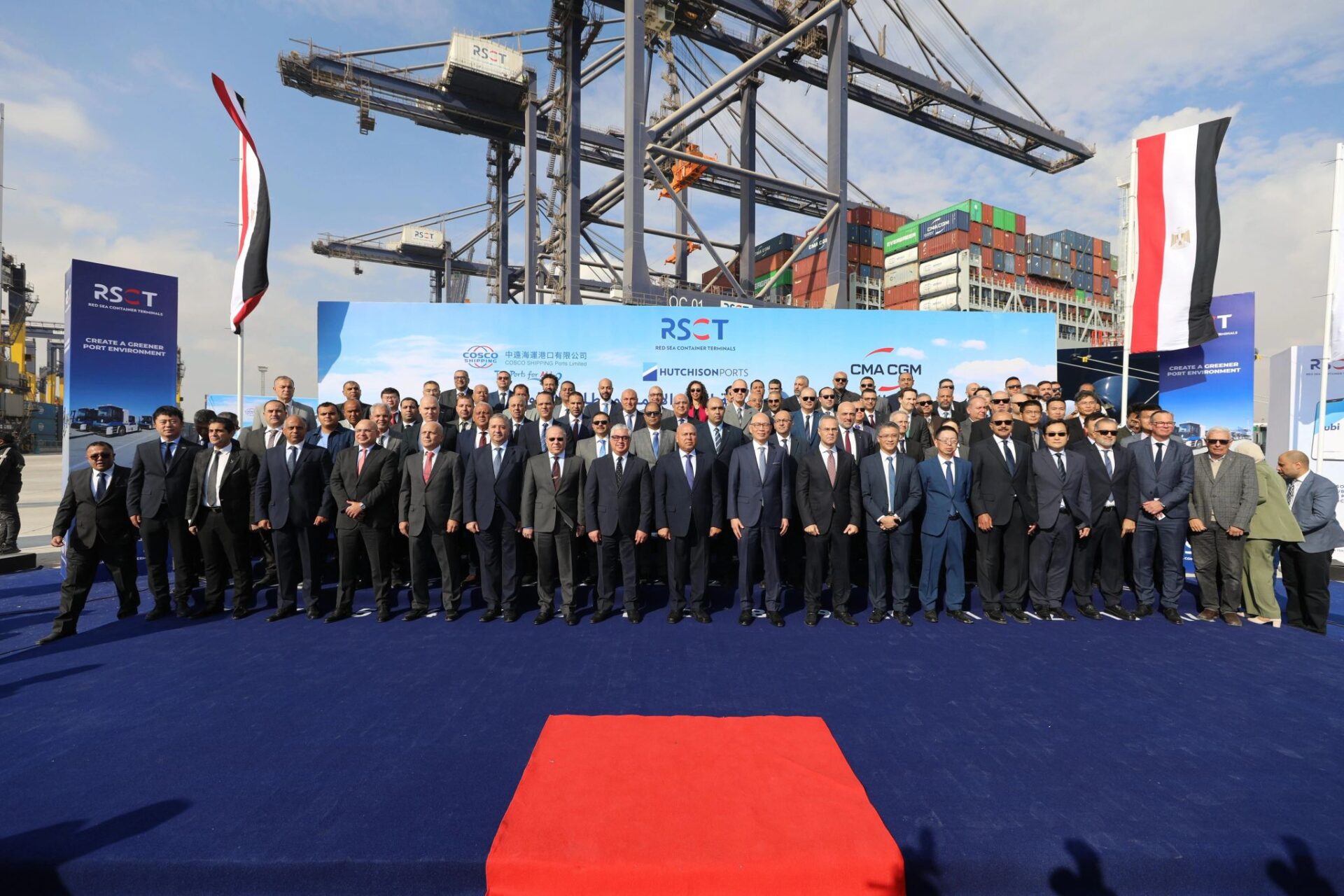 Red Sea Container Terminals begins operations at Sokhna Port ...