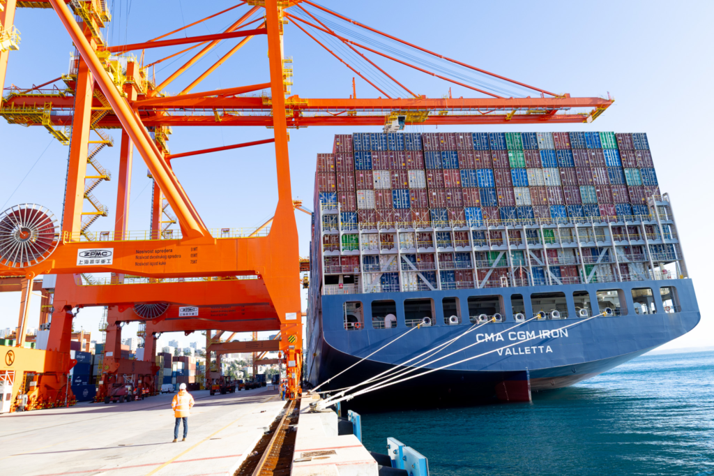 Adriatic Gate Container Terminal commissions new quay cranes - Container News