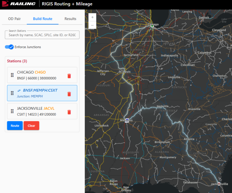 Railinc launches RIGIS Routing+Mileage tool - Container News