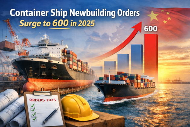 Container ship newbuilding orders surge to 600 in 2025 - Container News