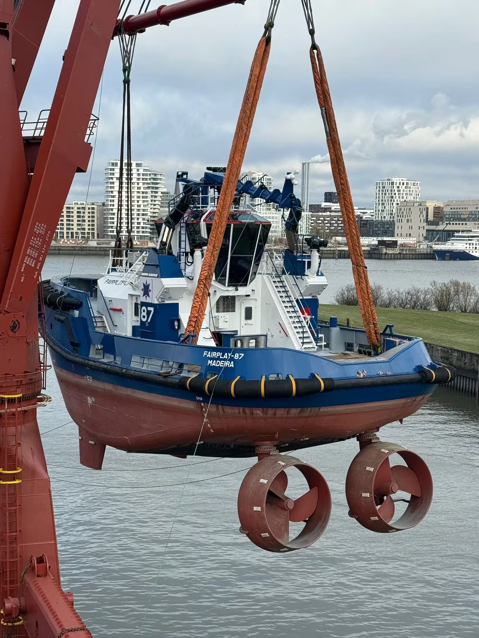 Damen delivers three new tugs to Fairplay Towage - Container News