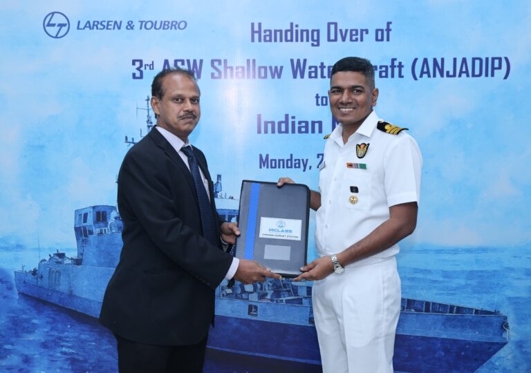 Indian Navy receives indigenous ASW Shallow Water Craft Anjadip ...