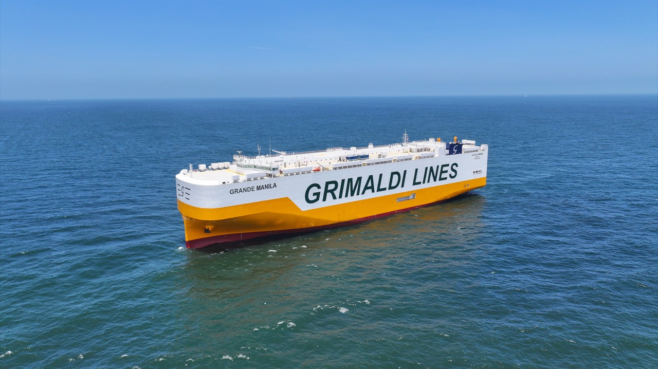 Grimaldi delivers ammonia-ready PCTC Grande Manila - Container News