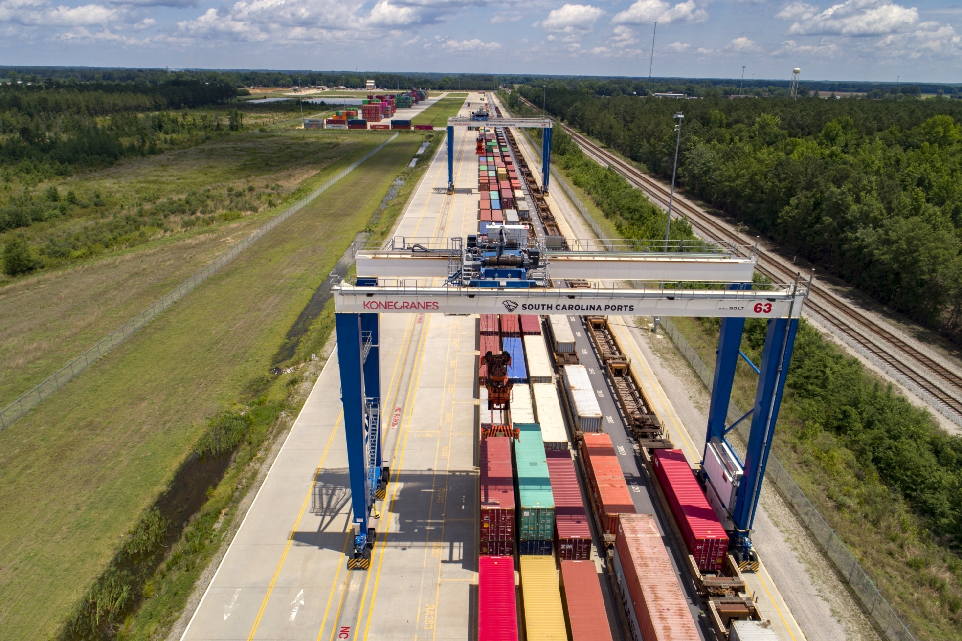 Inland Port Dillon sets rail volume record in 2025 - Container News