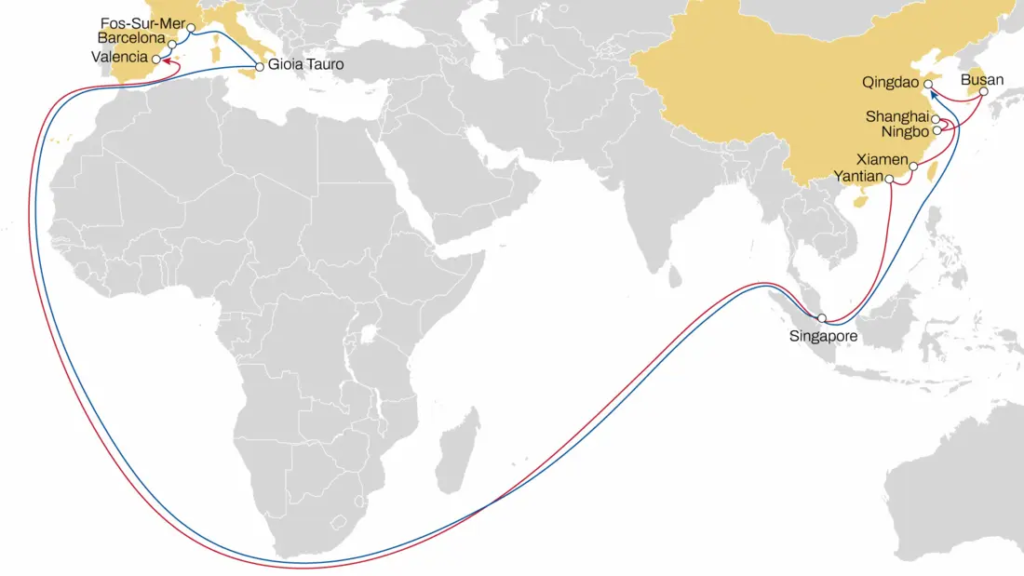 MSC enhances Dragon and Jade services - Container News