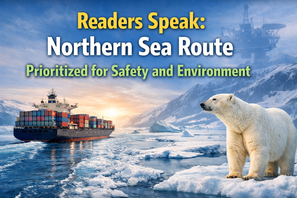 Readers Speak: Northern Sea Route prioritized for safety and ...
