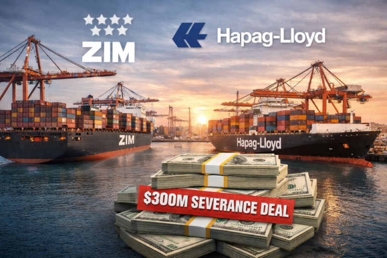 Zim strike ends after $300m severance deal with Hapag-Lloyd - Container ...