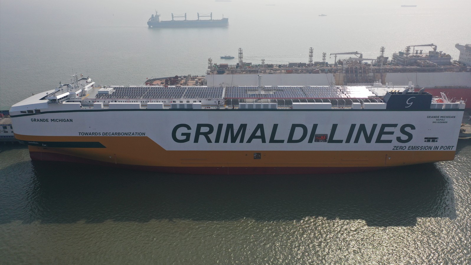 Grimaldi takes delivery of ammonia-ready car carrier Grande Michigan ...