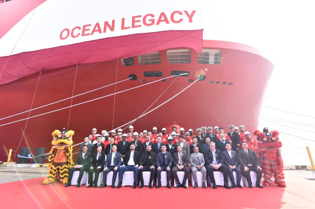 Sallaum Lines takes delivery of MV Ocean Legacy - Container News