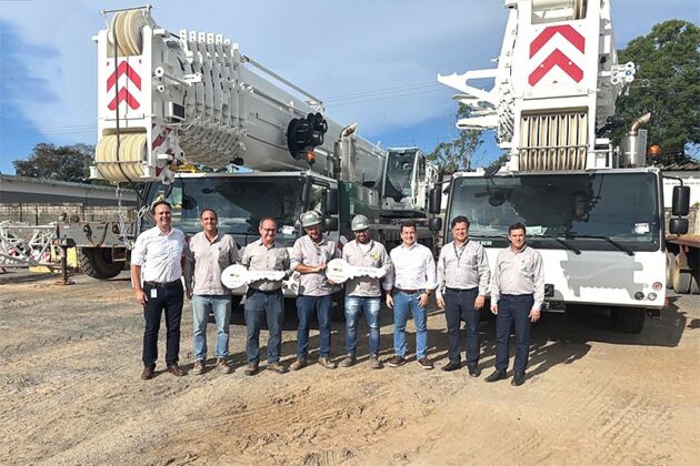 Imetame adds four Liebherr cranes for Brazil pulp project - Container News