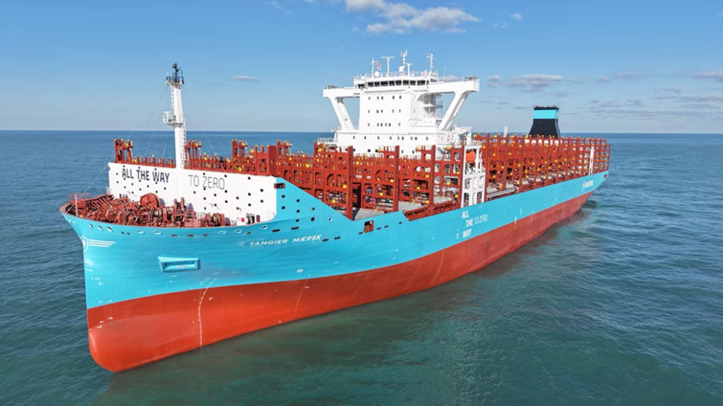 Maersk deploys first vessel in new mid-size container ship class ...