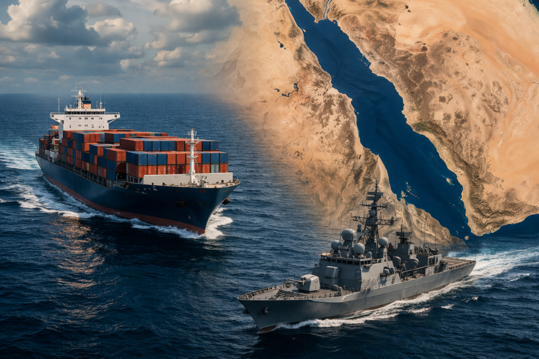 EUNAVFOR ASPIDES warns of rising Red Sea shipping threat - Container News